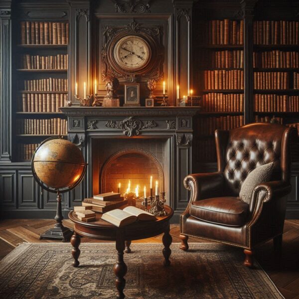 Dark Academia Interior Design - Shop the look